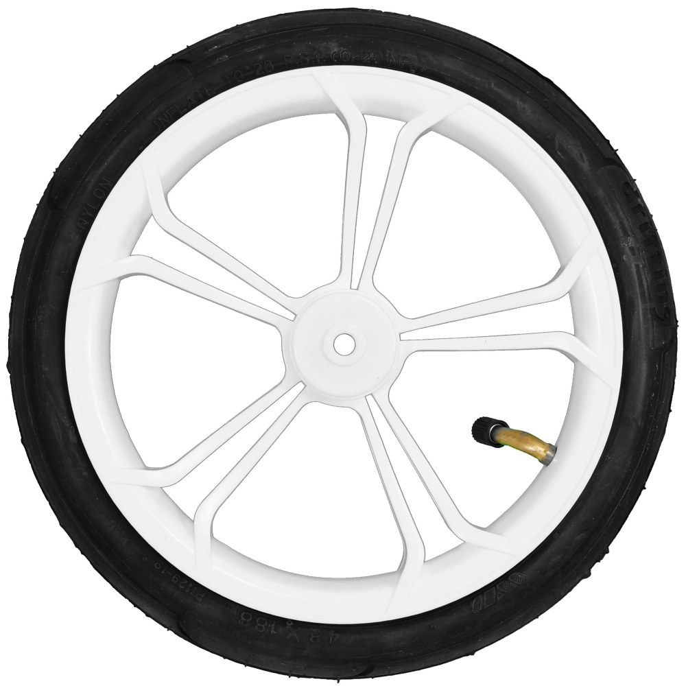 My Junior® pram front wheel Colour (Select) White